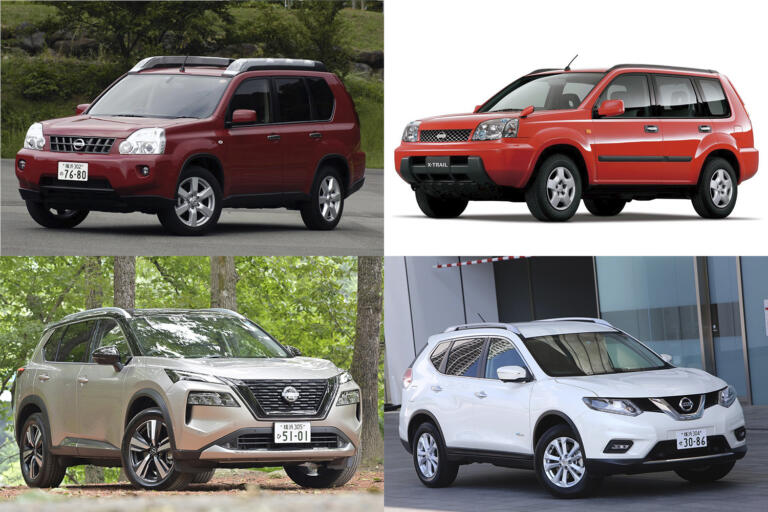 歴代エクストレイルを振り返る！ 新型は初代のモチーフを取り入れたデザインを採用 | 自動車情報・ニュース WEB CARTOP